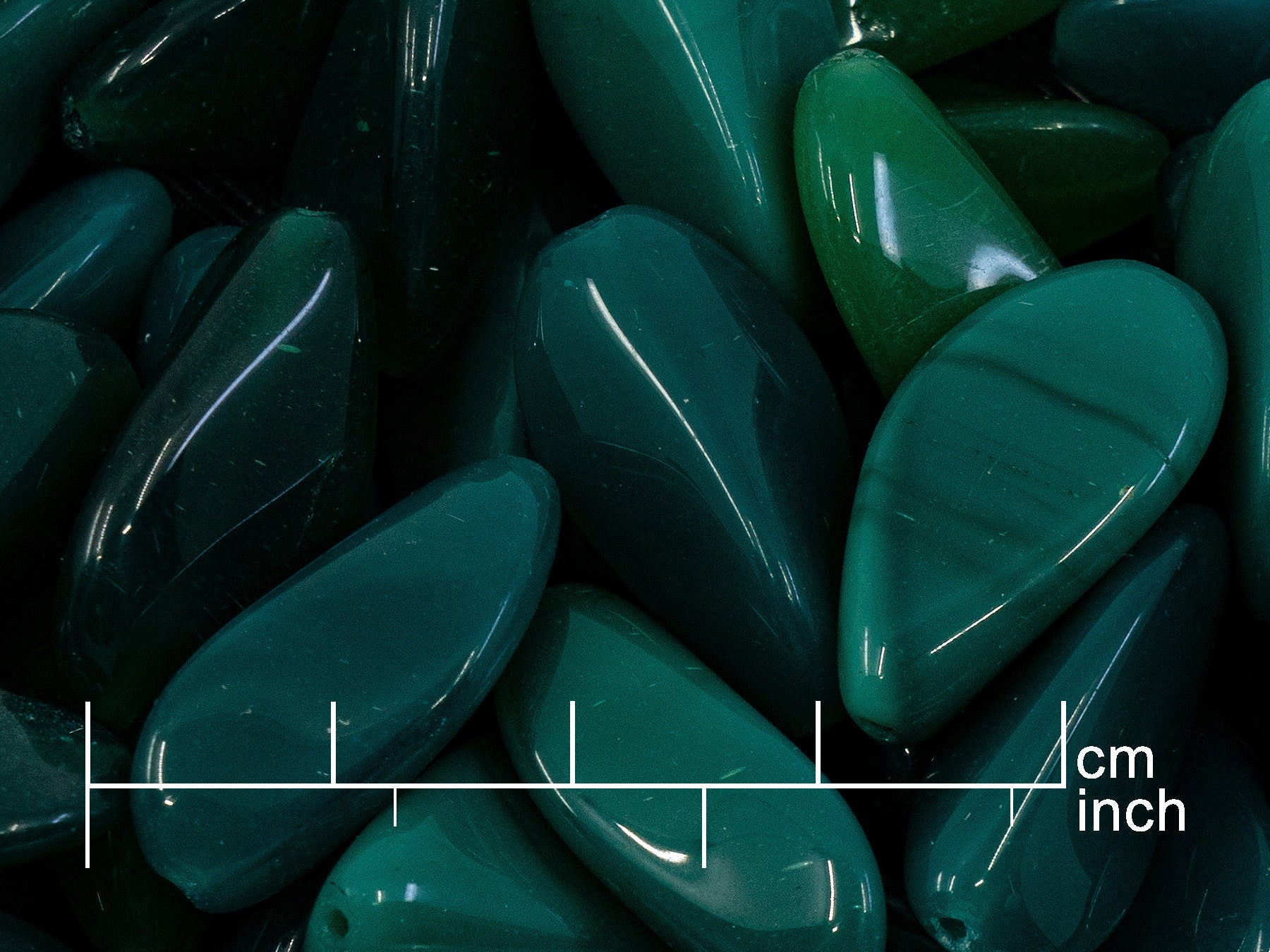 OUTLET 250g Pressed Beads, Glass, Czech Republic (OUTL-83-v2_250g ...
