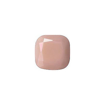 Rounded Square Faceted Pointed Back (Doublets) Crystal Glass Stone, Nu ...